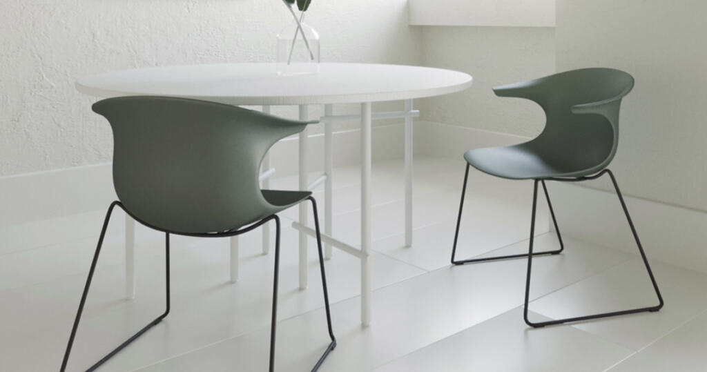 Aktions-Stuhl Loop mit Arm - Grüner Krebs