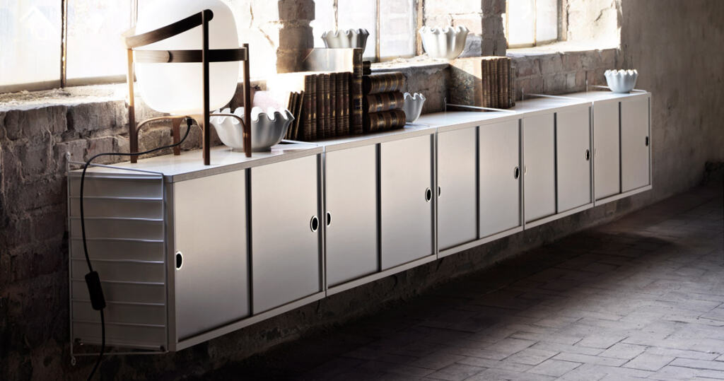 die String Serie als Sideboard - Grüner Krebs